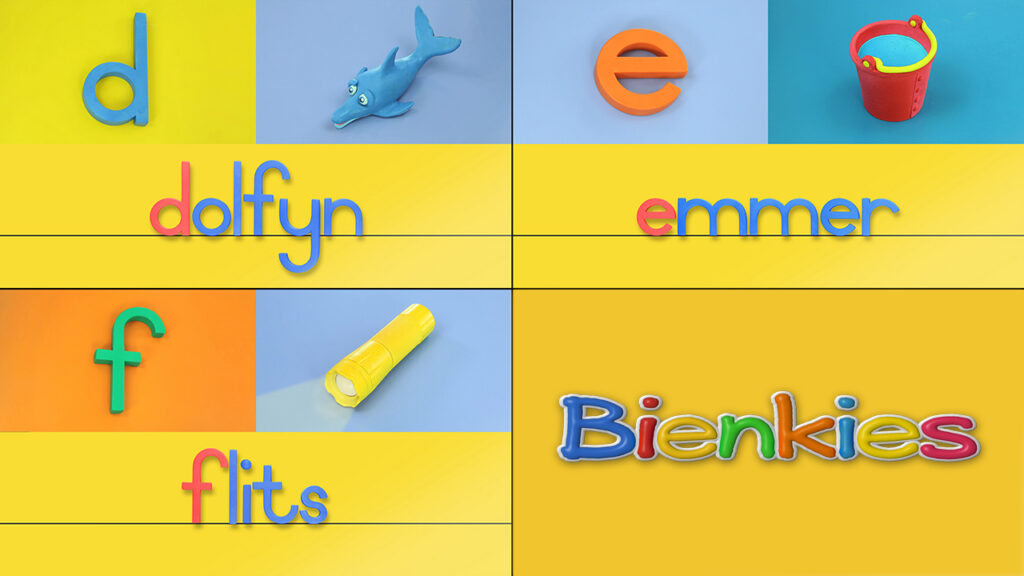 Bienkies - Interactive education for preschoolers - Leer, Speel-Speel